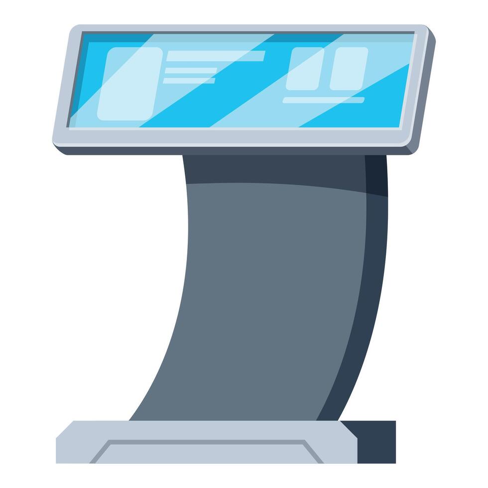 Interactive kiosk displaying information with touch screen technology ... Interactive kiosk displaying information with touch screen technology ...