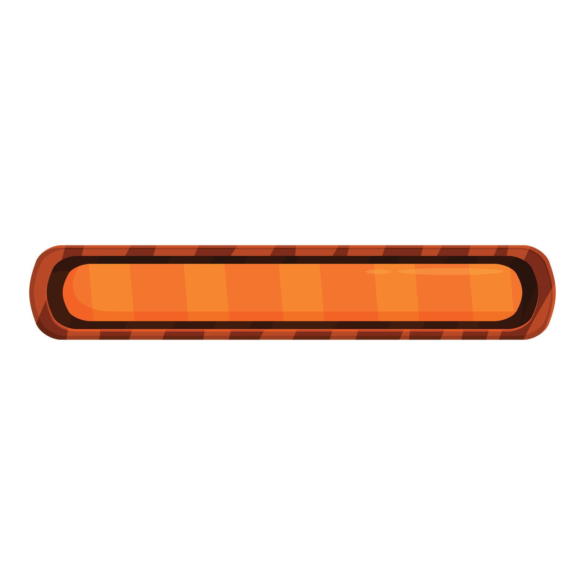 Orange loading bar progressing on white background 52826708 Vector Art ...
