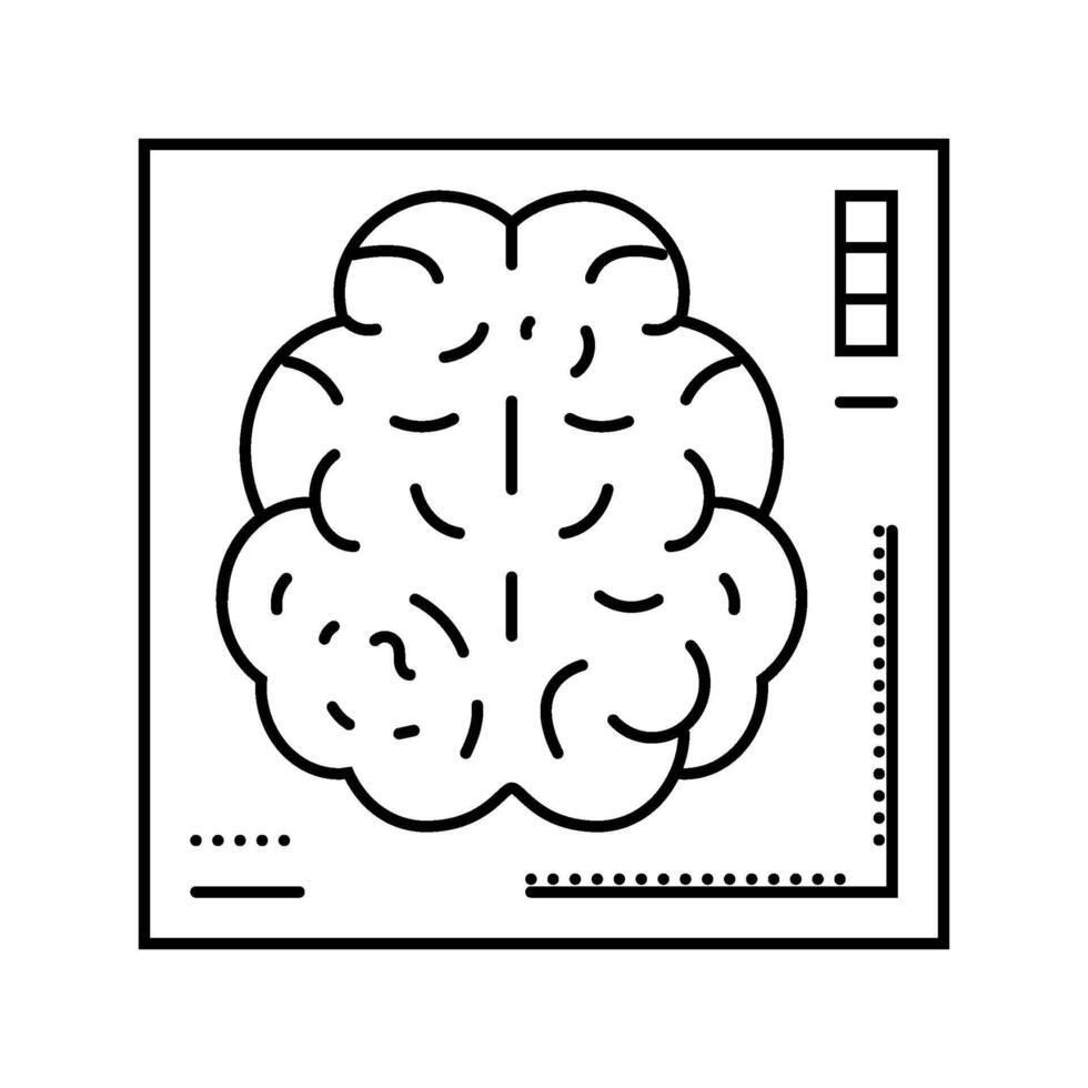 functional mri neuroscience neurology line icon illustration 52843521 ... functional mri neuroscience neurology line icon illustration 52843521 ...