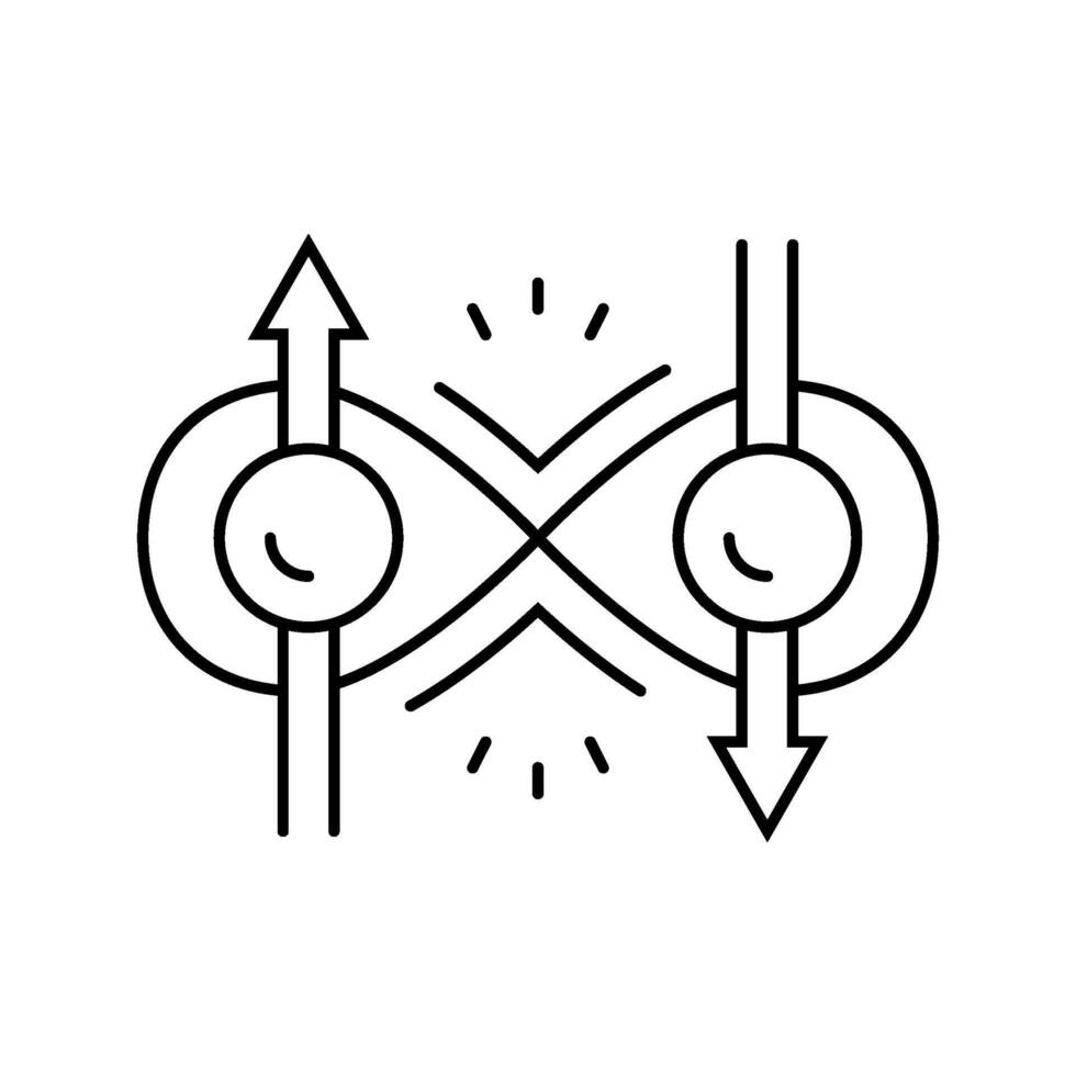 entanglement quantum technology line icon illustration 52843600 Vector ... entanglement quantum technology line icon illustration 52843600 Vector ...