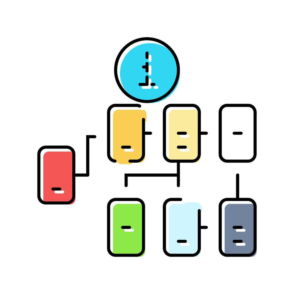 Information Architecture Ux Ui Design Color Icon Illustration 52844400 Vector Art At Vecteezy