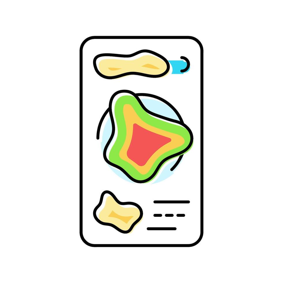 Heatmap Ux Ui Design Color Icon Illustration 52844409 Vector Art At
