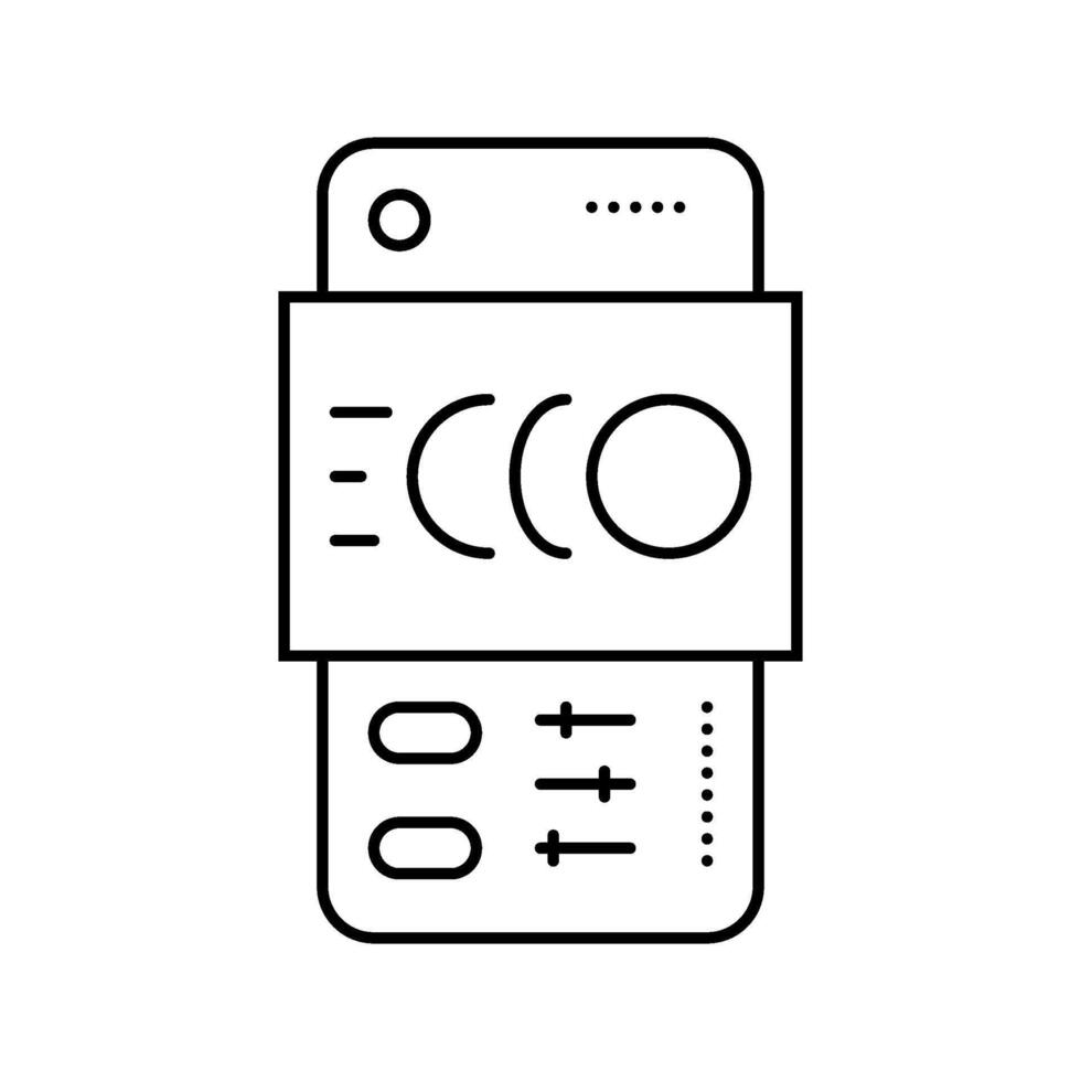 Motion Design Ux Ui Design Line Icon Illustration 52844481 Vector Art