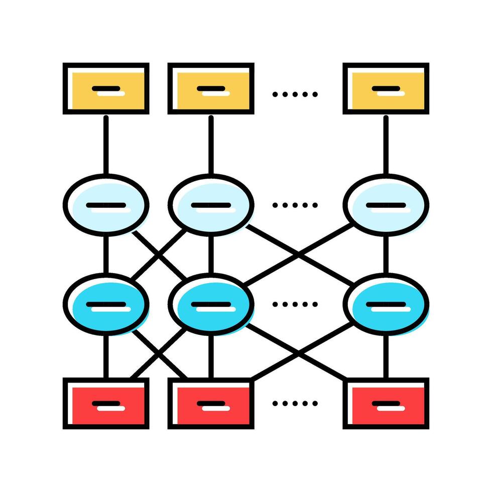 Bert Bidirectional Encoder Representations Transformers Color Icon