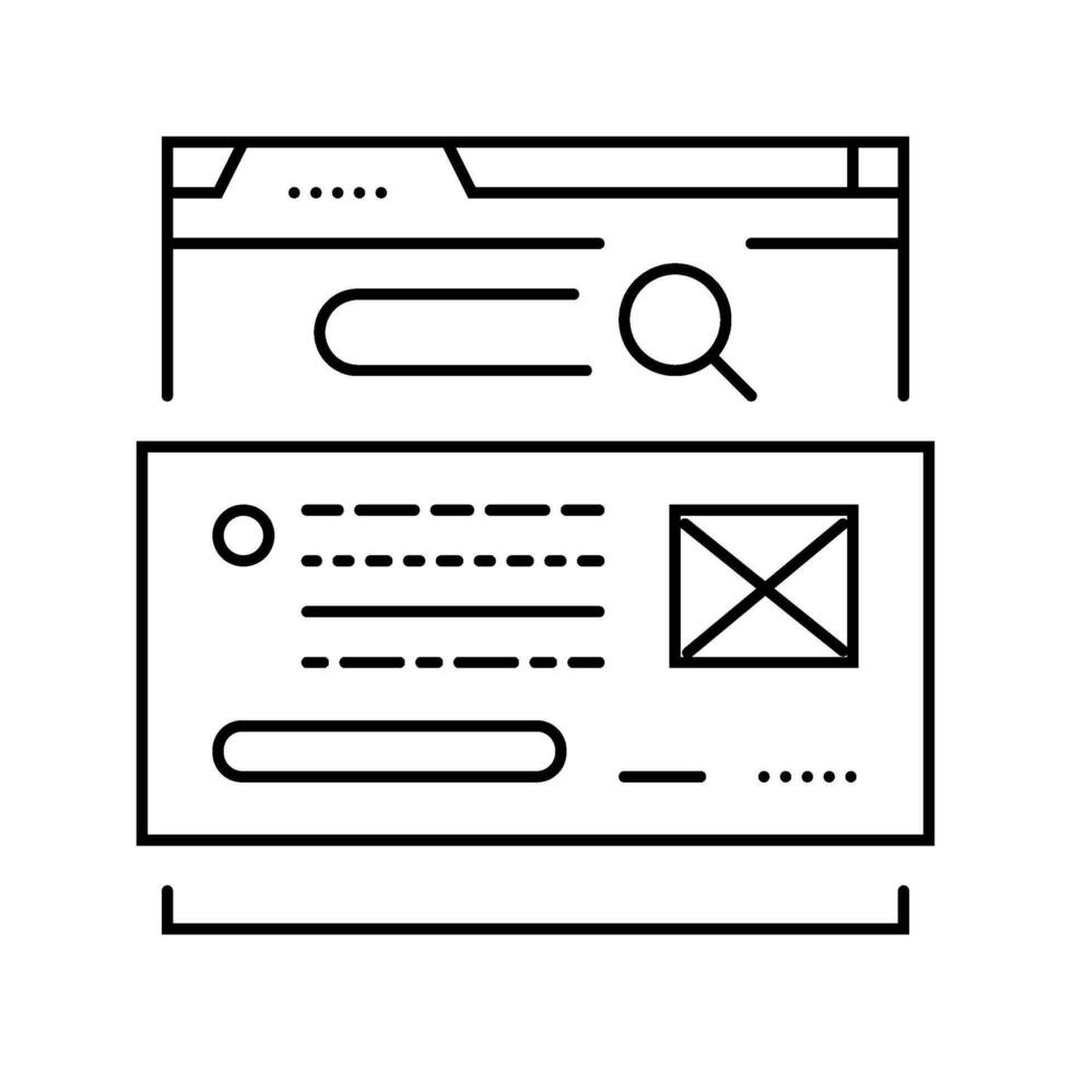featured snippet seo line icon illustration 52844809 Vector Art at Vecteezy