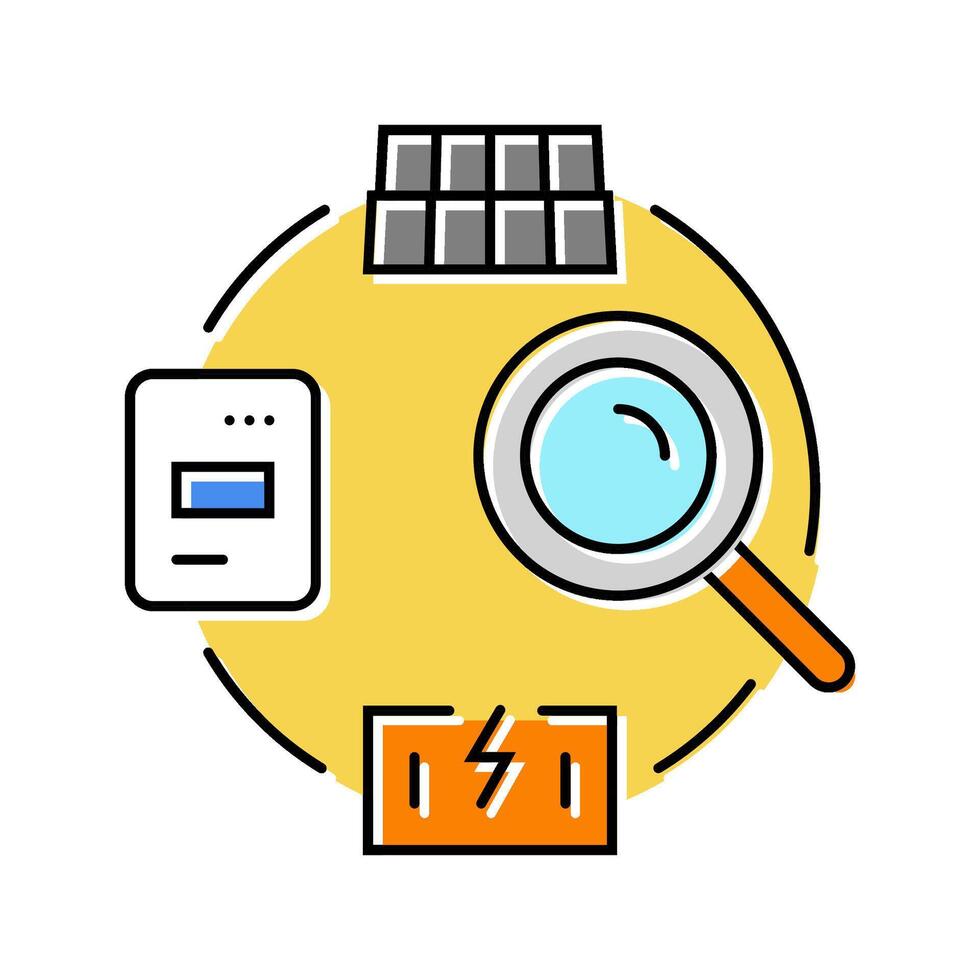 energy modeling audit color icon illustration 52846983 Vector Art at ... energy modeling audit color icon illustration 52846983 Vector Art at ...
