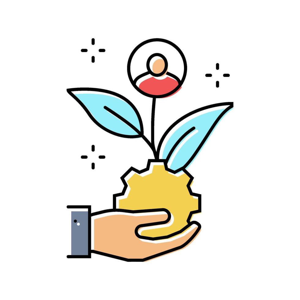 lead generation business process color icon illustration 52847690 ...