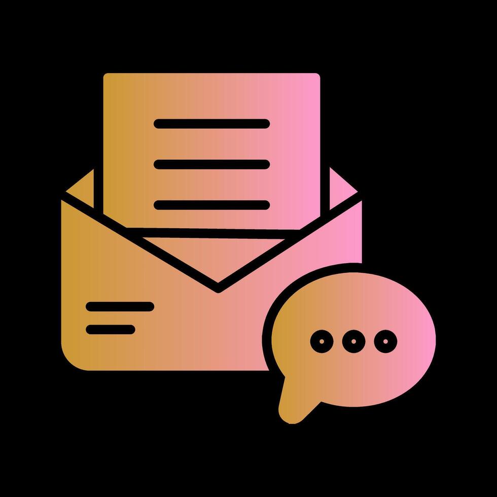 Text Message Icon Design 52895388 Vector Art at Vecteezy