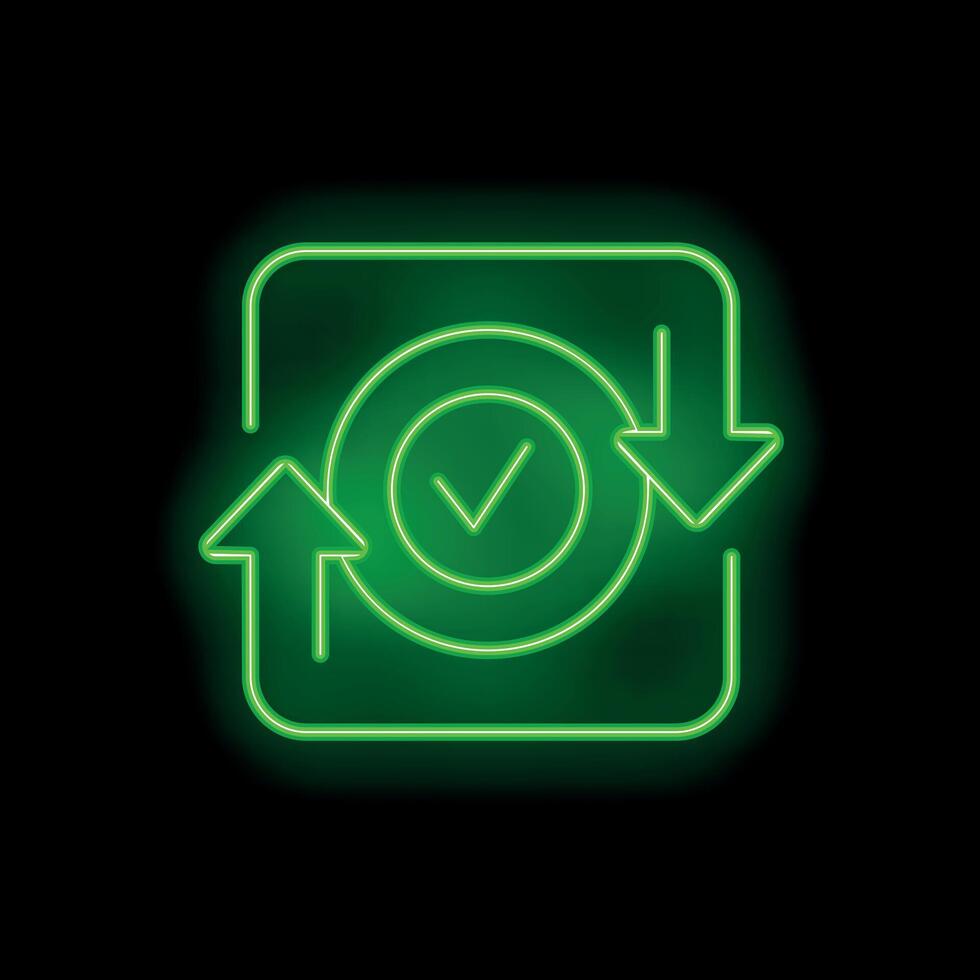 Green neon approved validation workflow process chart icon 52901017 ... Green neon approved validation workflow process chart icon 52901017 ...