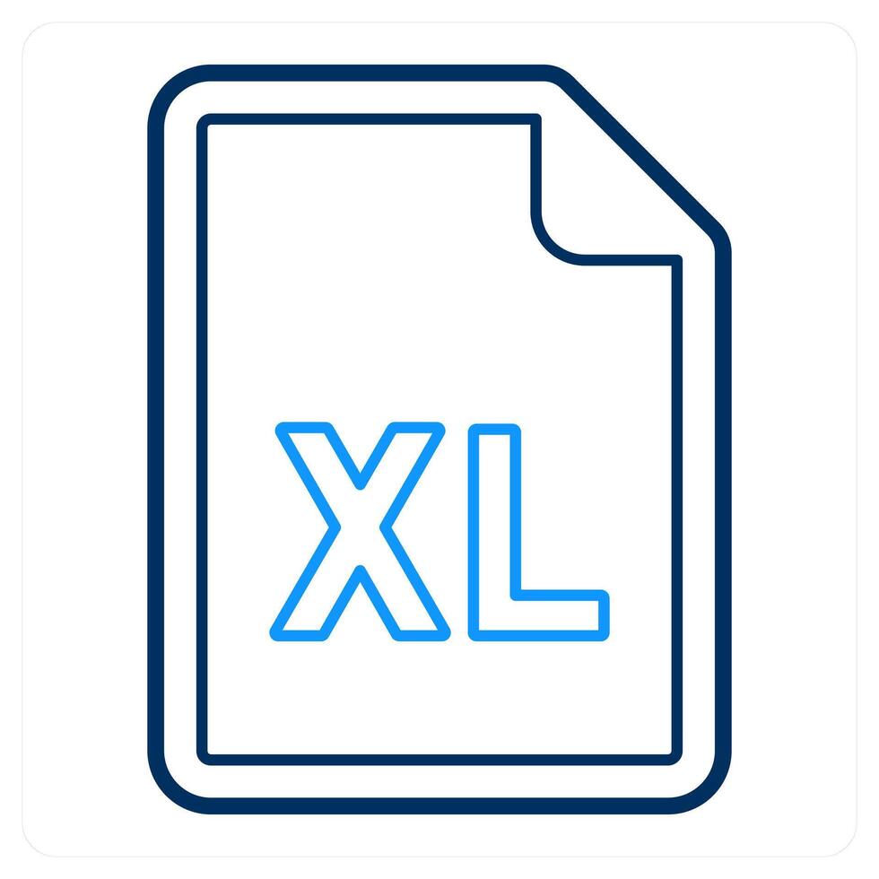 Excel Sheet and file icon concept 52902593 Vector Art at Vecteezy