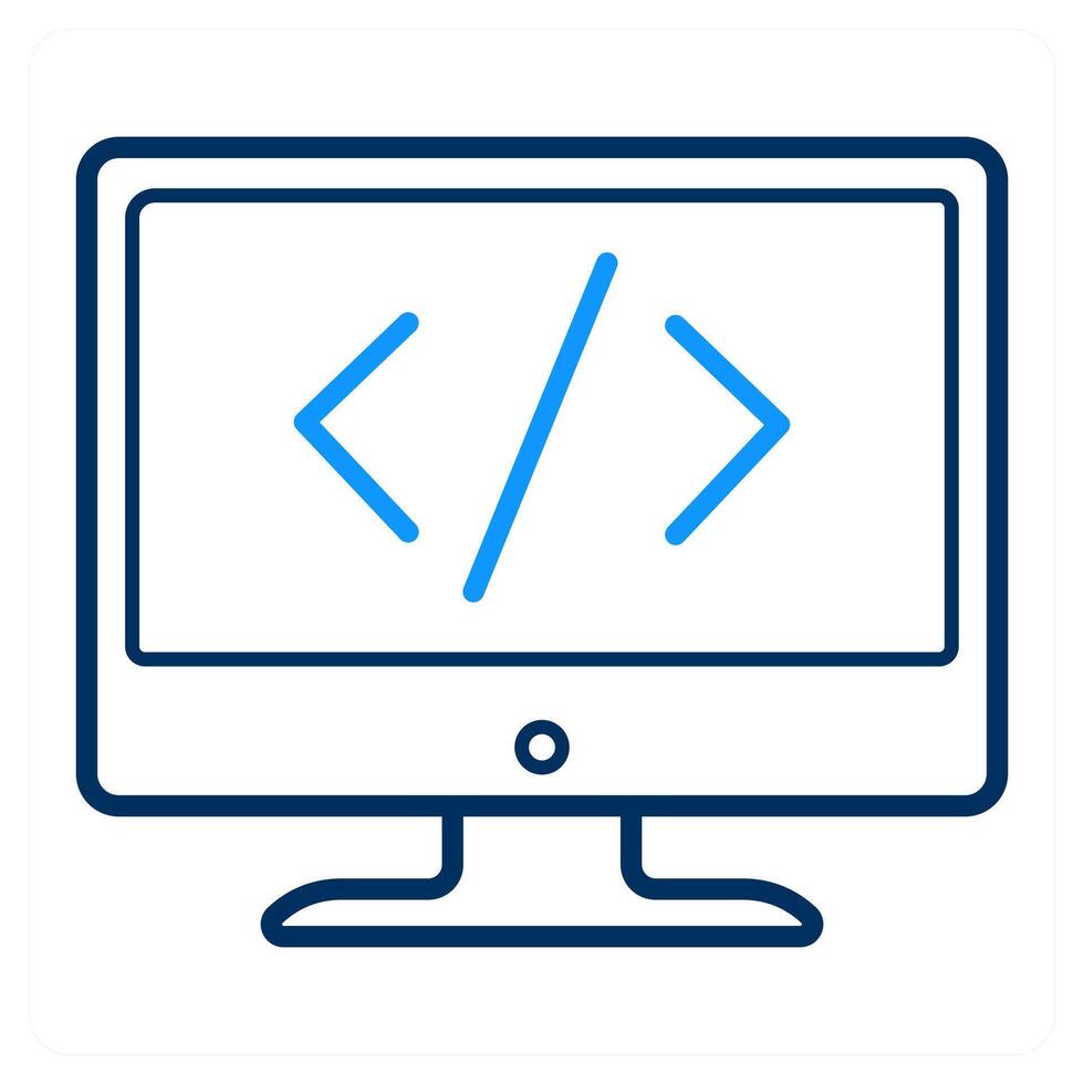 Programming and coding icon concept 52903550 Vector Art at Vecteezy