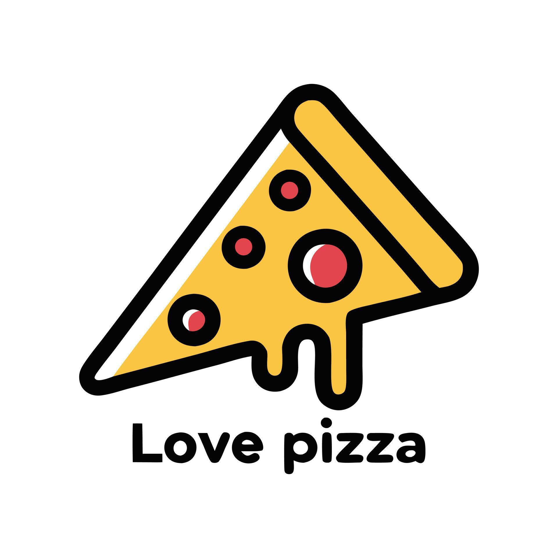 Fast food restaurant pizza logo design 52908294 Vector Art at Vecteezy