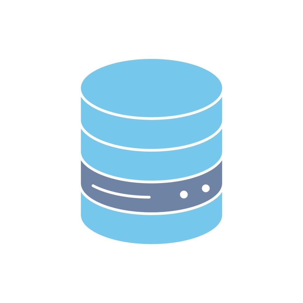 database concept line icon. Simple element illustration. database ...