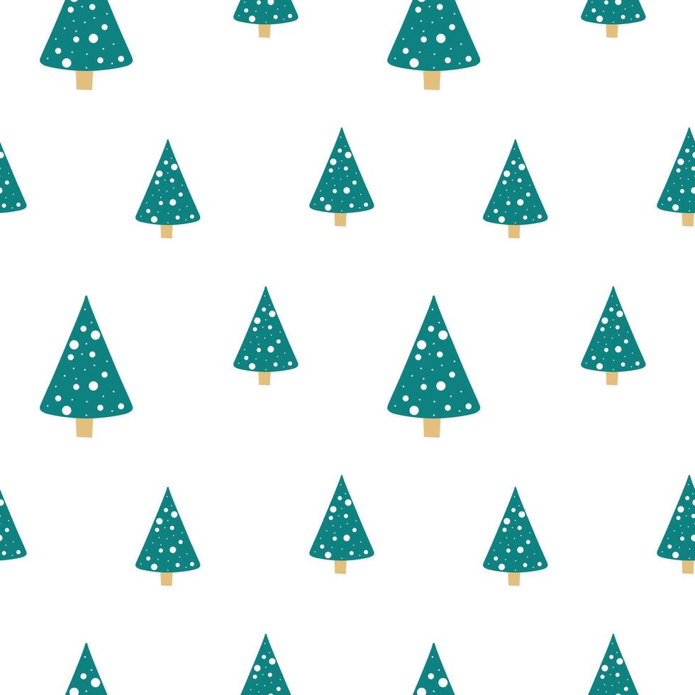 Simple pine trees seamless pattern 52908870 Vector Art at Vecteezy