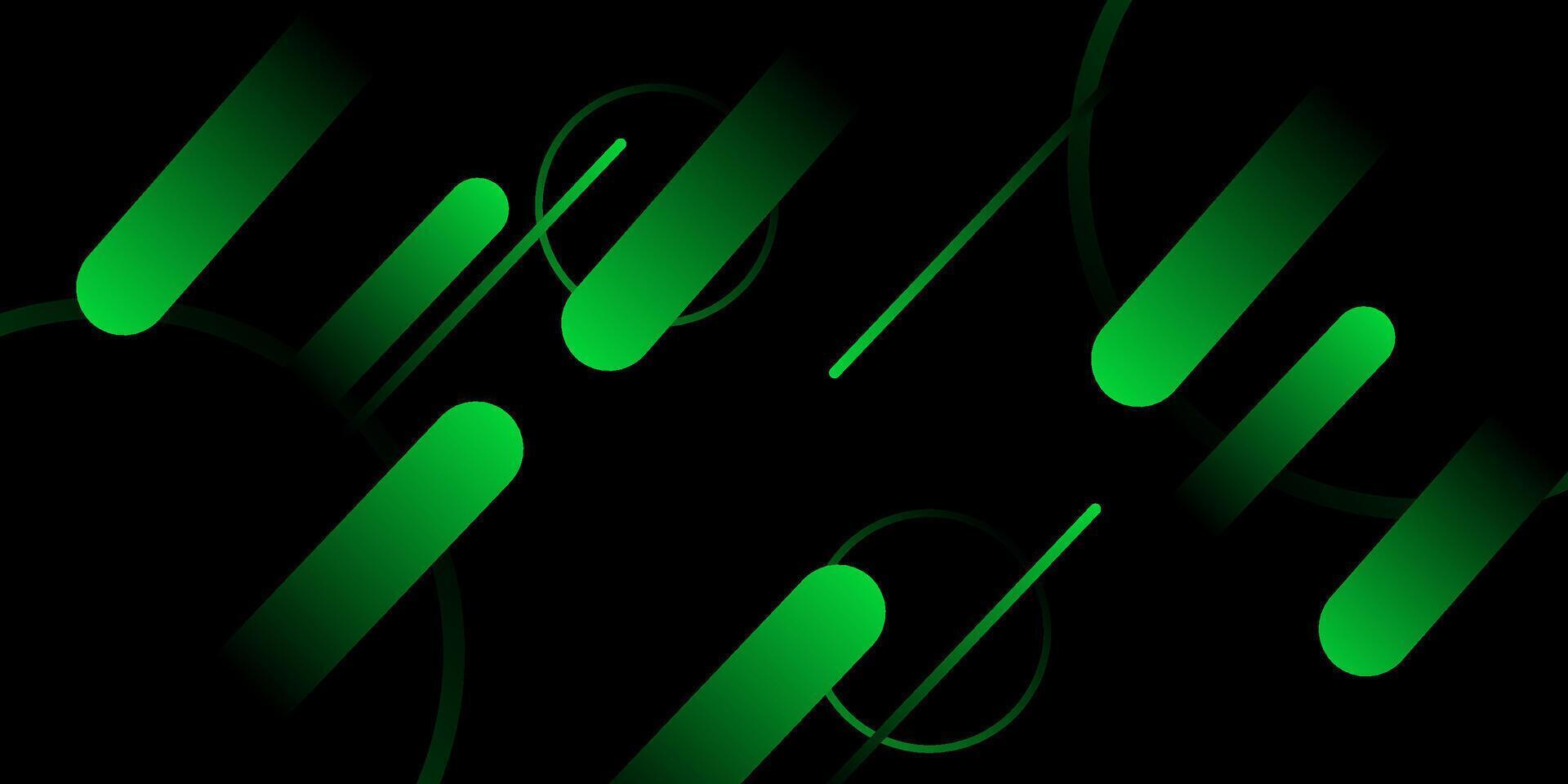 Abstract bright green geometric background template with curved ... Abstract bright green geometric background template with curved ...