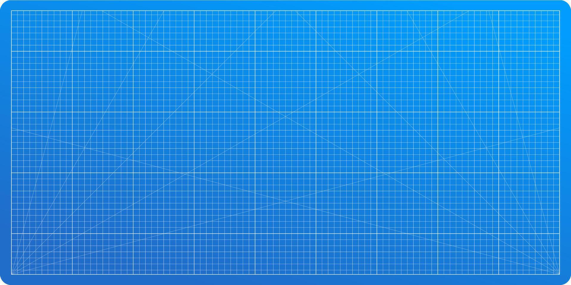 Blueprint background for tech and architecture. Grid paper wireframe ...