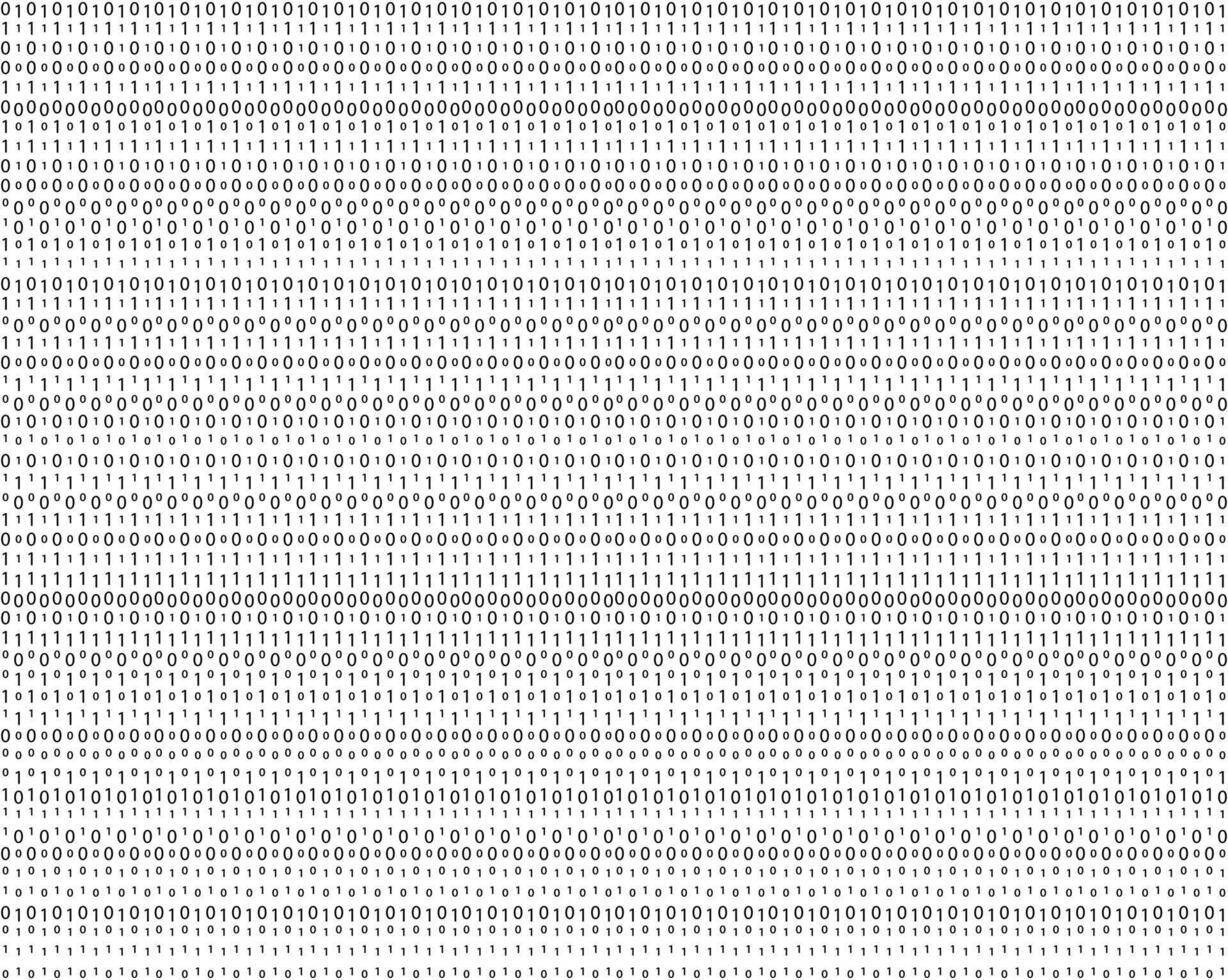 Stream Binary Code Zero One Abstract Matrix White Background With Binary Computer Code Binary