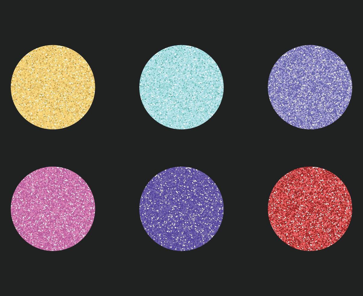 Abstract glitter set sparkle background 52971450 Vector Art at Vecteezy