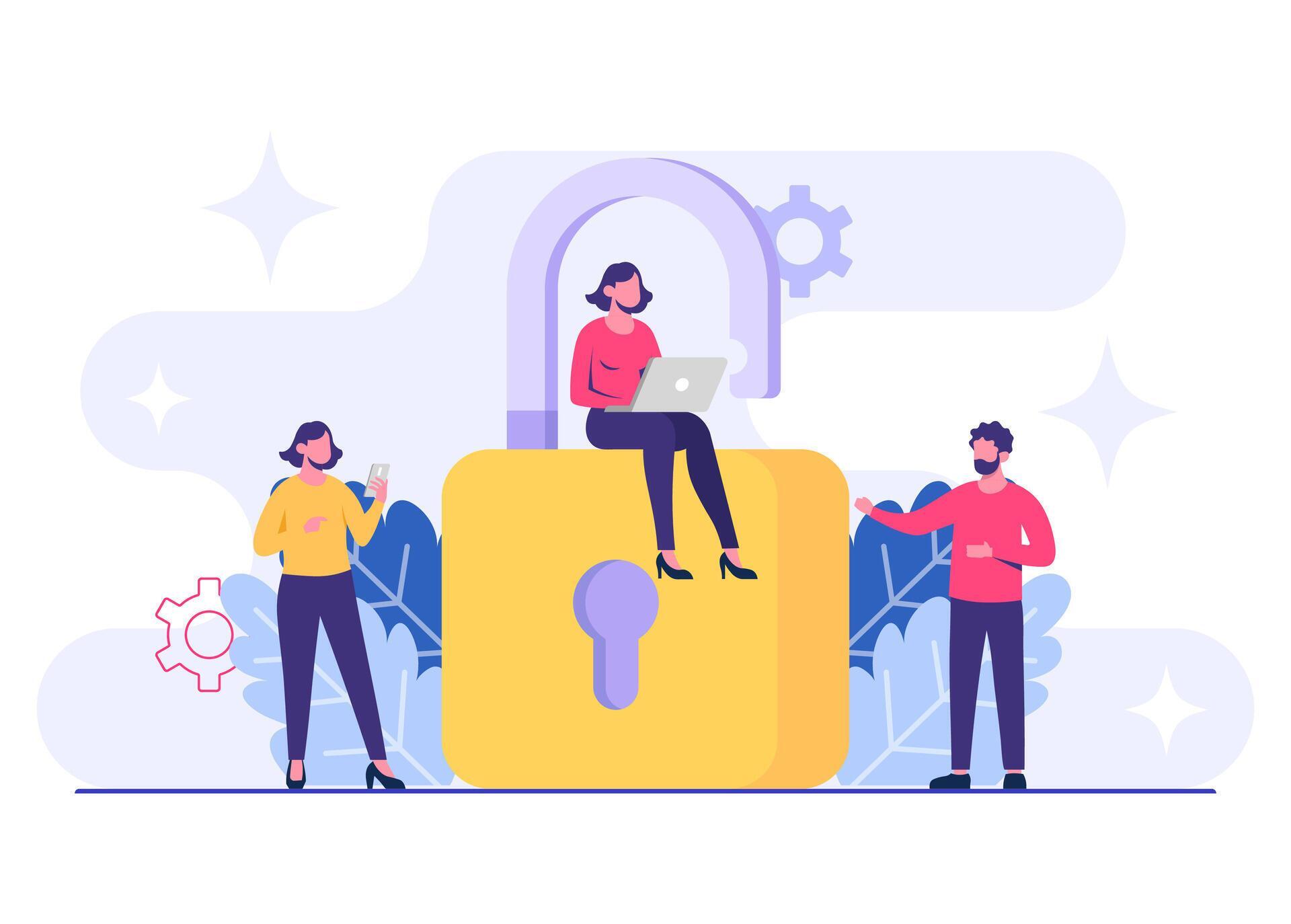 Ensuring Data Confidentiality Password Secure Access Data Protection Cyber Security Internet