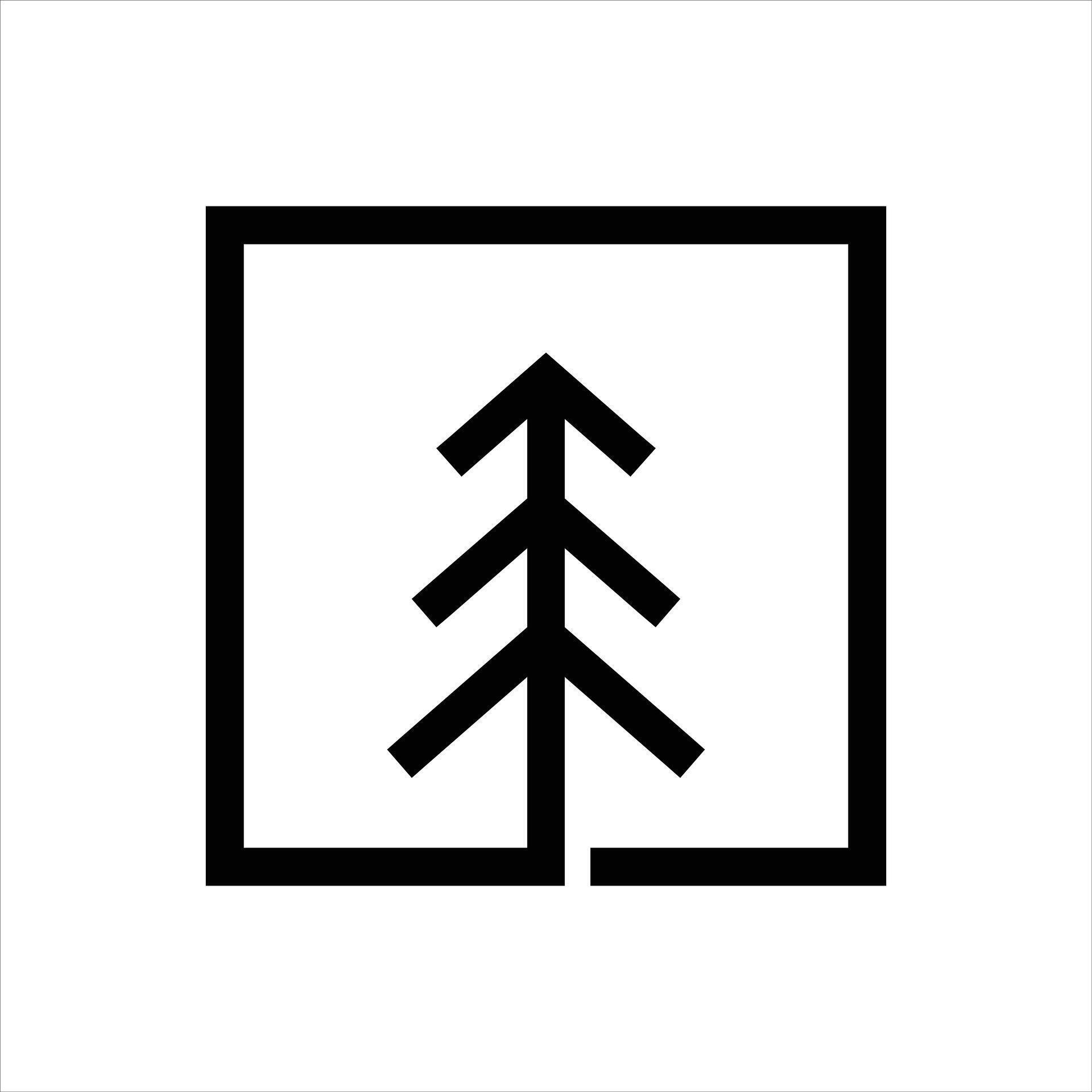 pine tree simple logo icon design template 52984224 Vector Art at Vecteezy