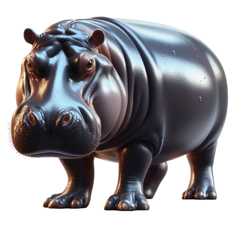 hippo cartoon on transparent 52988140 PNG