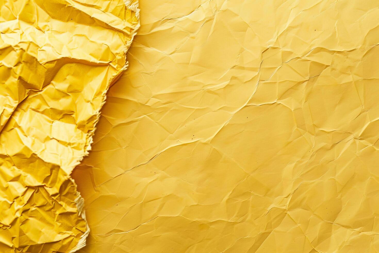 crumpled yellow paper texture background 53002522 Stock Photo at Vecteezy