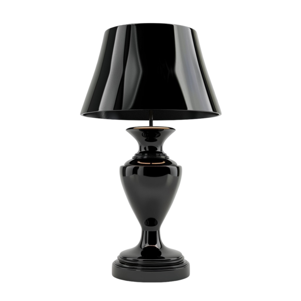 Black Table Lamp AI-Generativ 53024617 PNG Black Table Lamp AI-Generativ 53024617 PNG