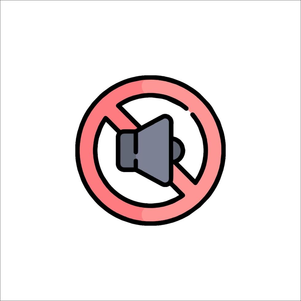 No sound icon, no sound sign, no sound sign, no sound symbol, no sound symbol 53033228 Vector ...