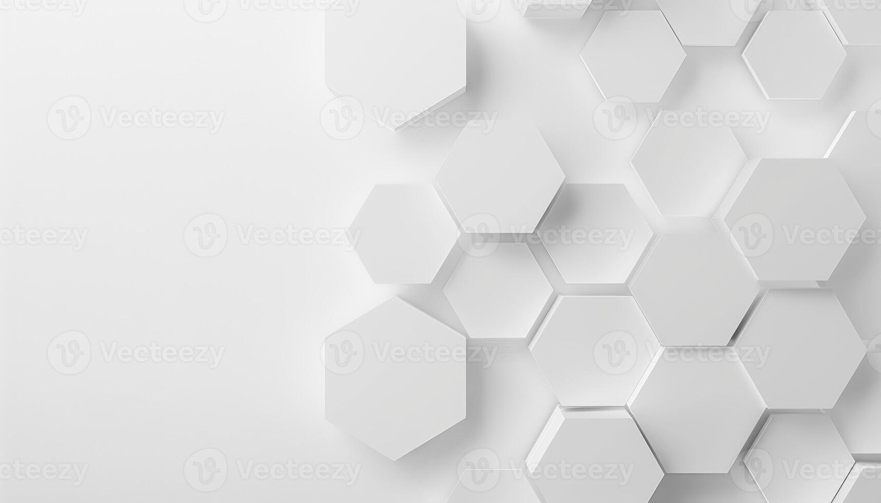 Abstract White Hexagon Pattern Background 53045413 Stock Photo at Vecteezy