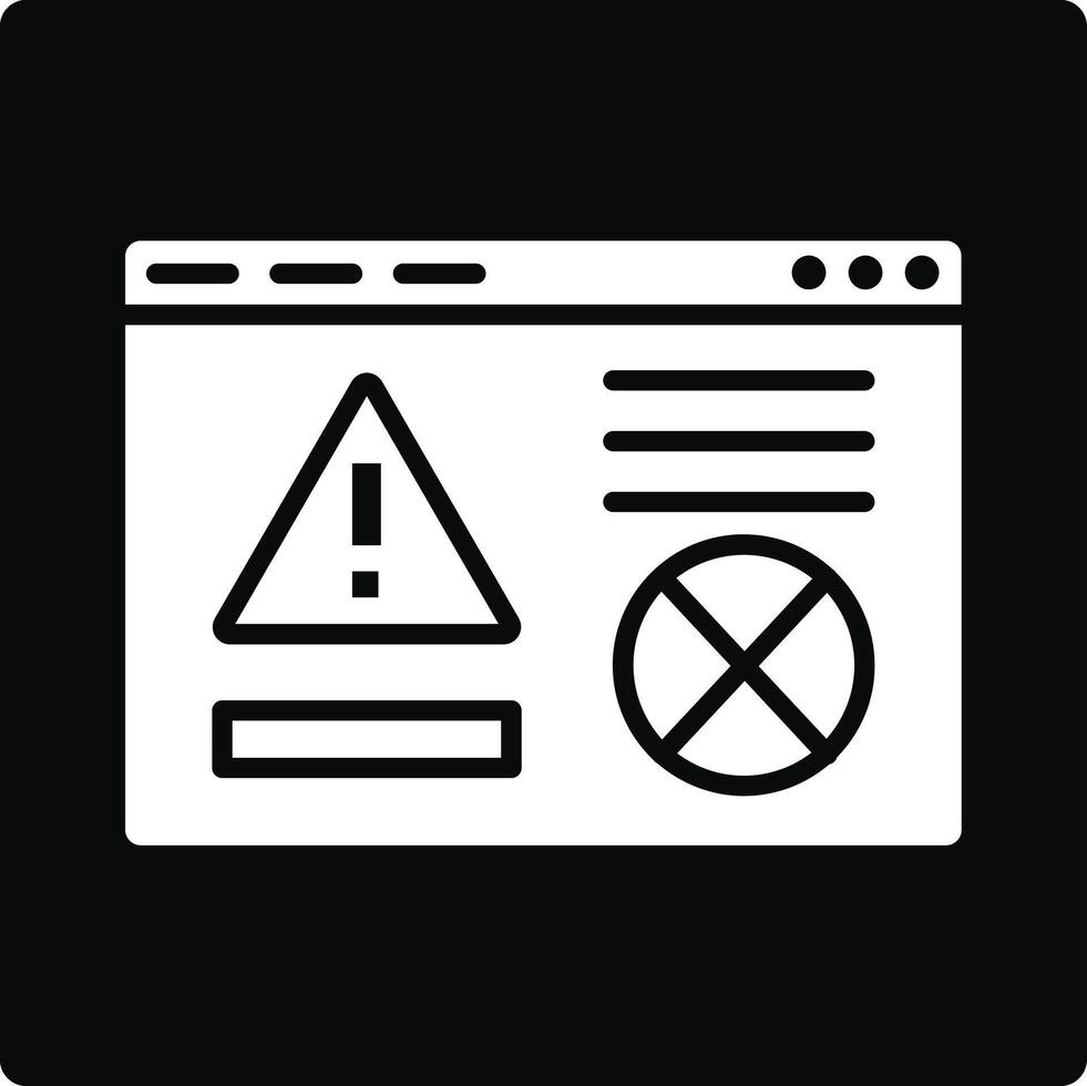 Website Error Illustration Icon 53055497 Vector Art at Vecteezy