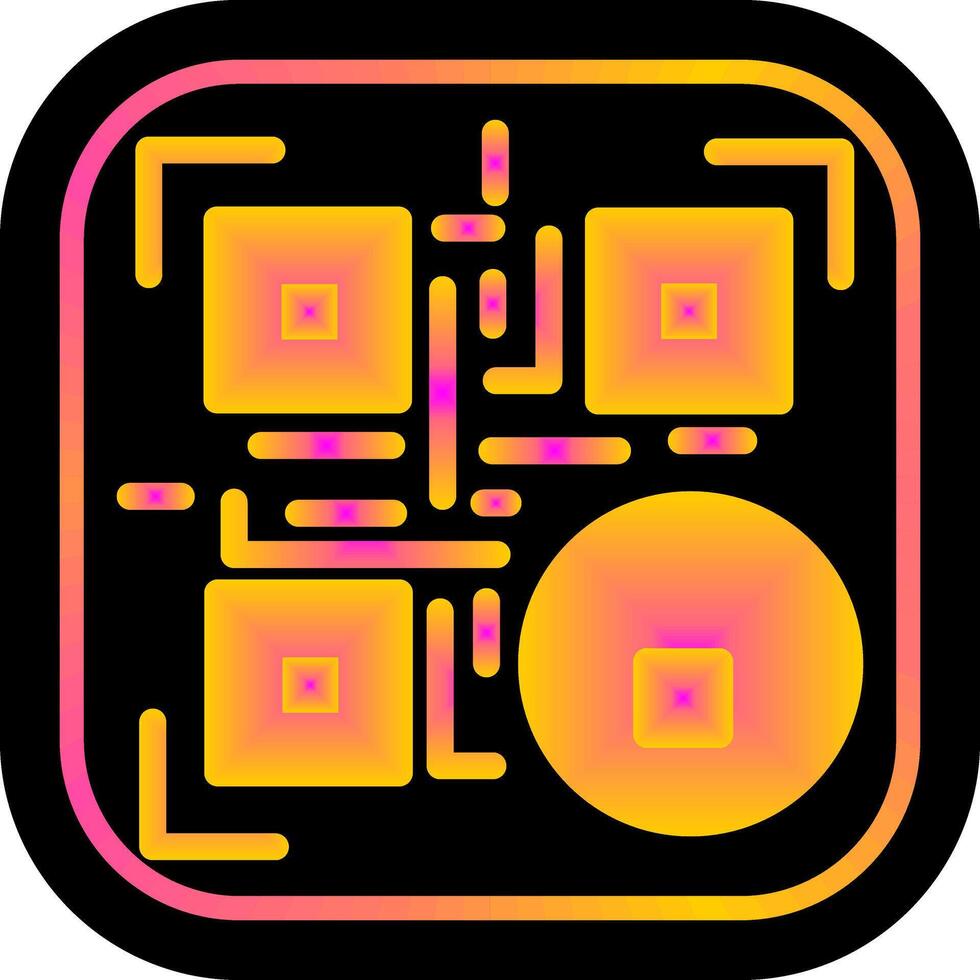 QR Code Encryption Icon Design 53059220 Vector Art at Vecteezy