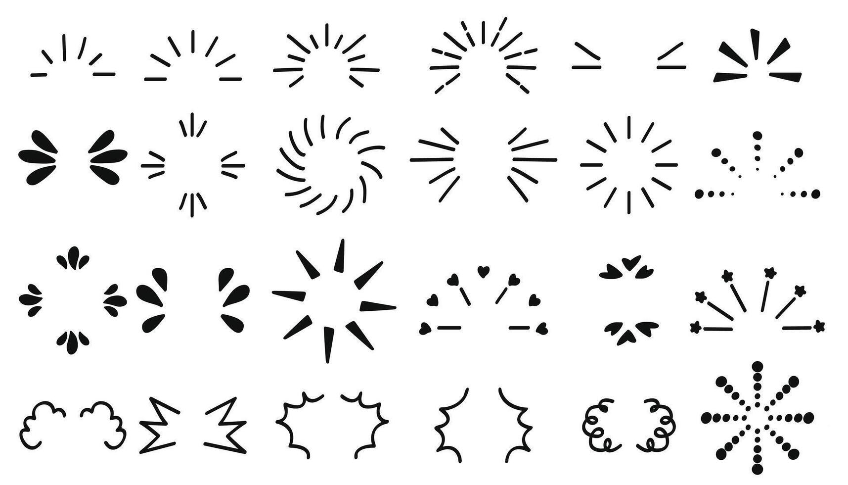 A set of different shapes and patterns 53059407 Vector Art at Vecteezy