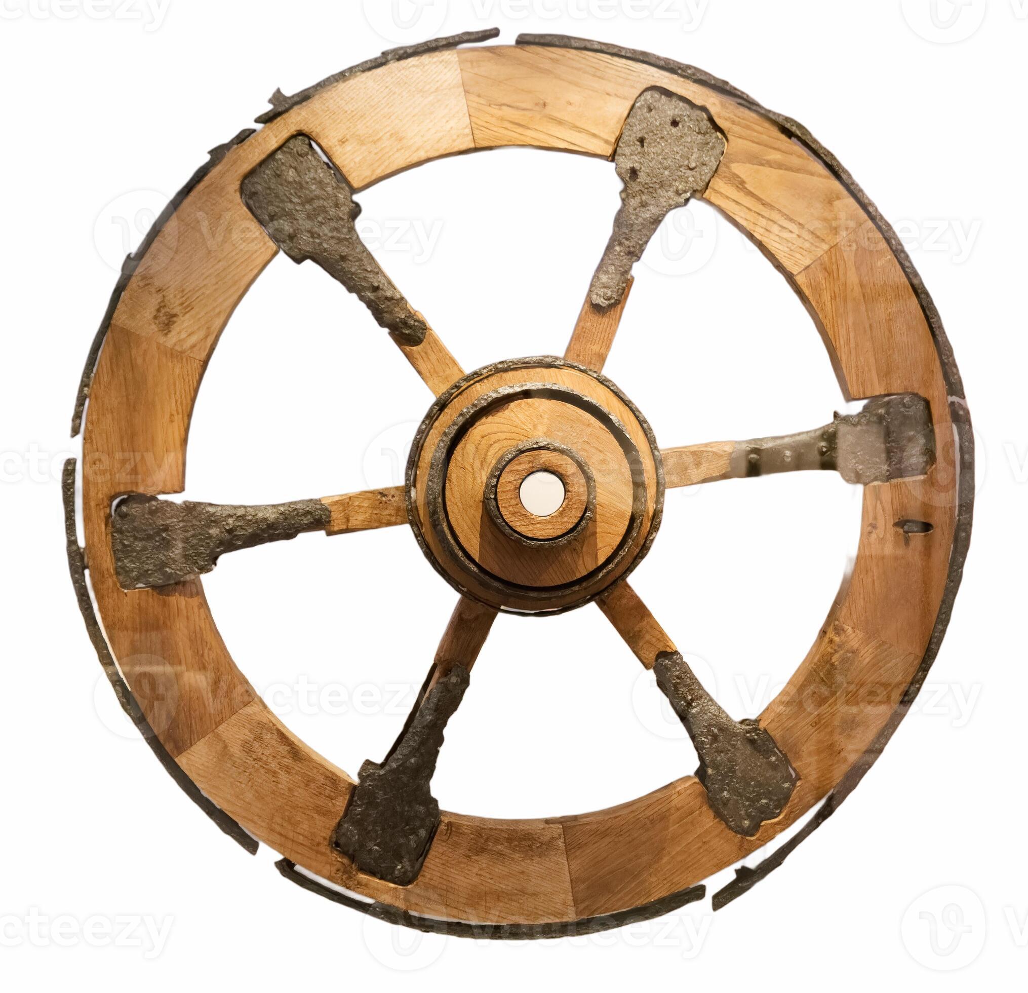 rueda, carruaje, vagón, Monumento, viejo, de madera, romano imperio, historia 53081556 Foto de ...