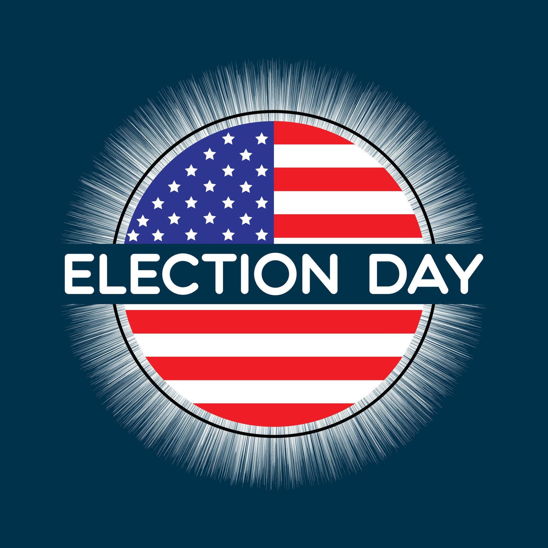 American Election Day Graphic Design, USA Flag, Vote, Patriot 53087660 ...
