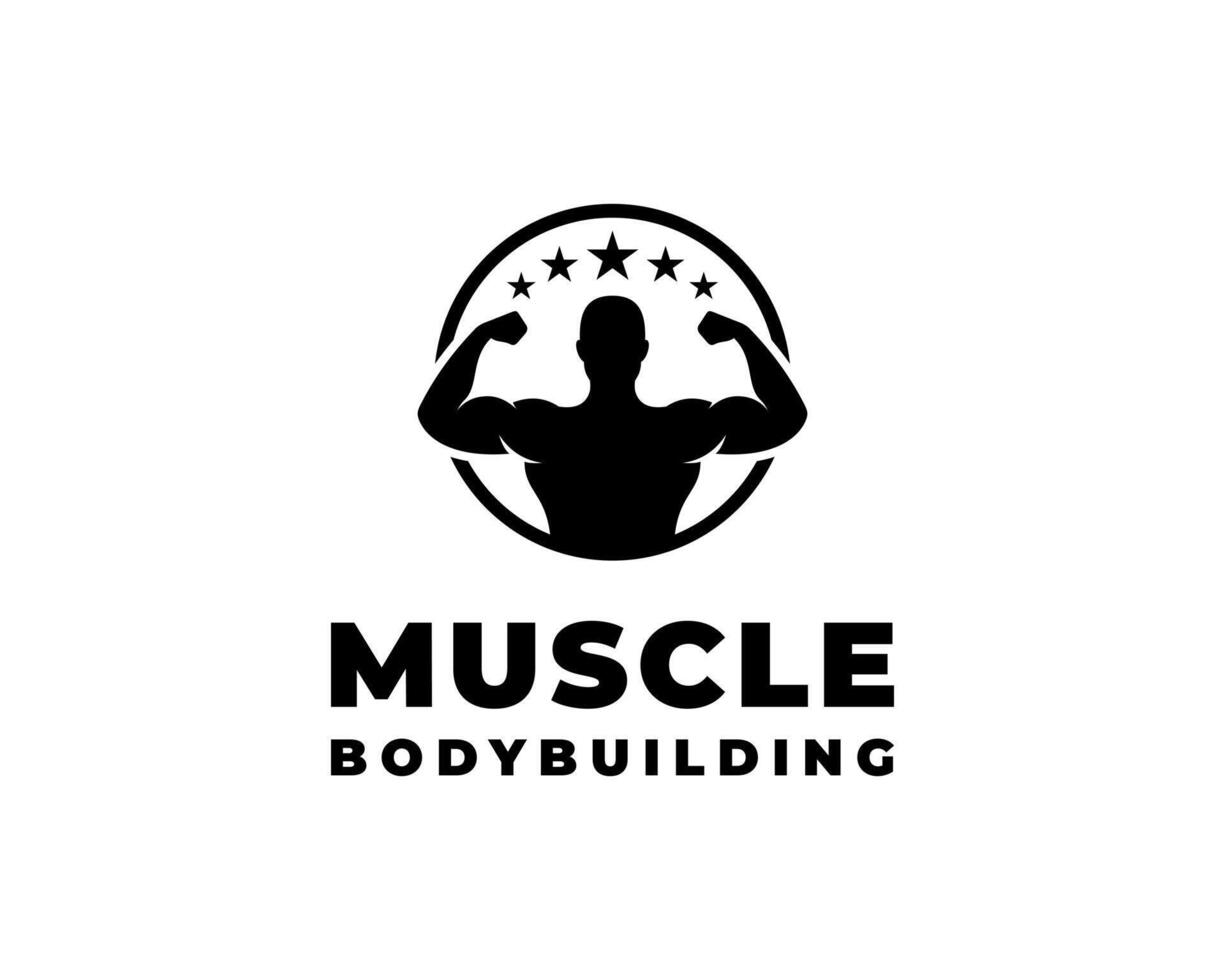 Muscle Silhouette Strong Man Body Athlete Bodybuilder Workout Fitness ... Muscle Silhouette Strong Man Body Athlete Bodybuilder Workout Fitness ...