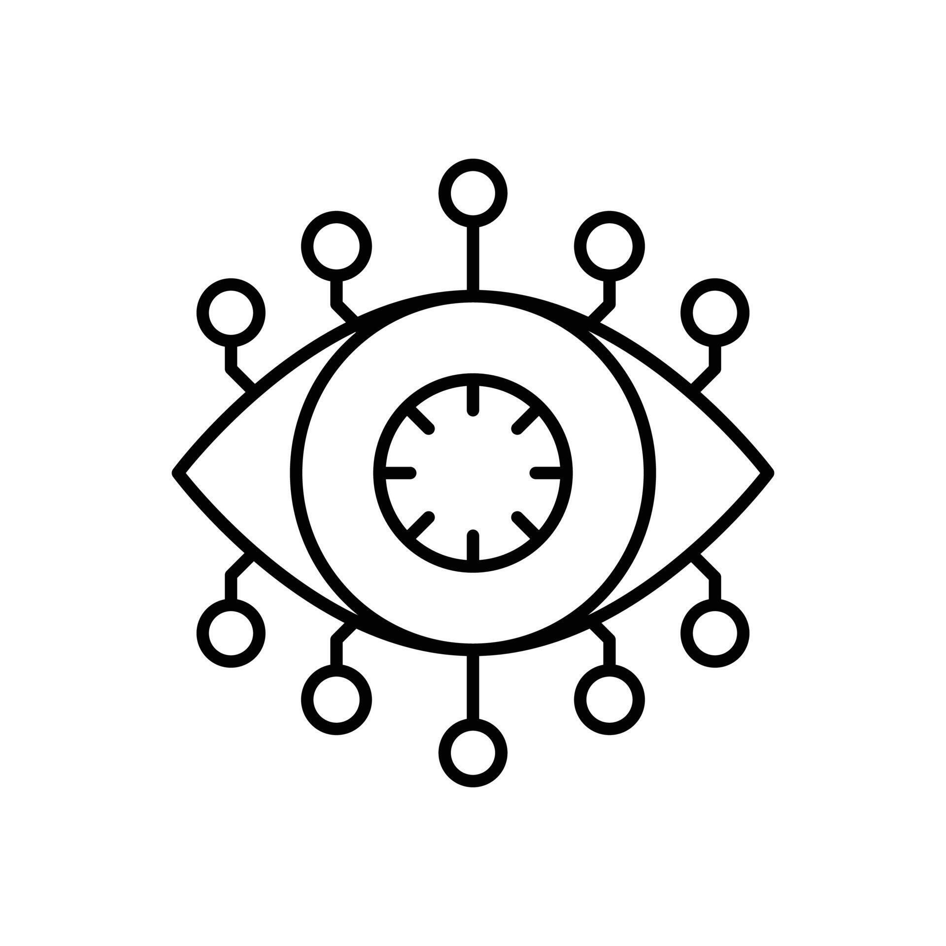 Illustration of AI transparency principles, ethics, accountability, and ...