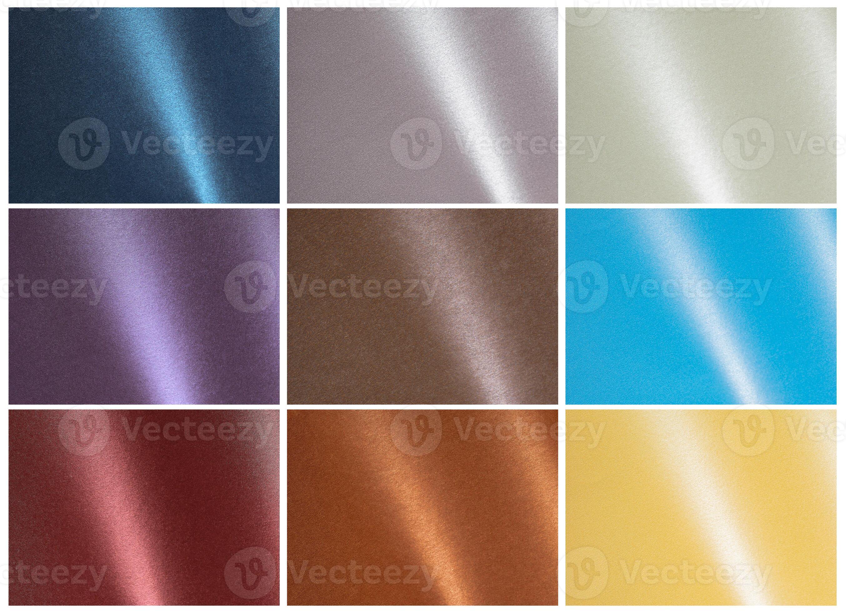 Glossy paper texture collection with shiny surfaces and smooth ...