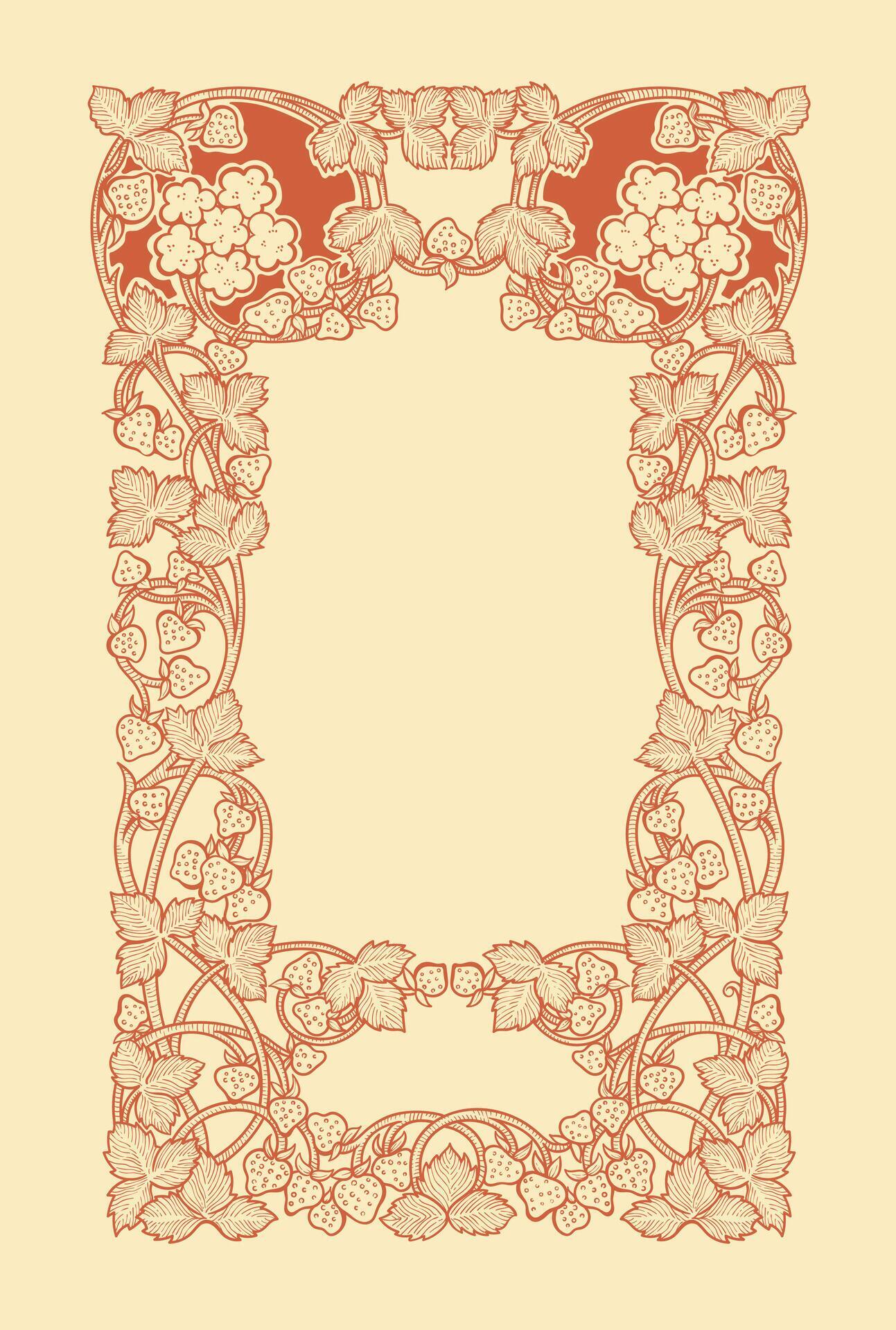 Flat art nouveau vertical book cover illustration 53120997 Vector Art ... Flat art nouveau vertical book cover illustration 53120997 Vector Art ...