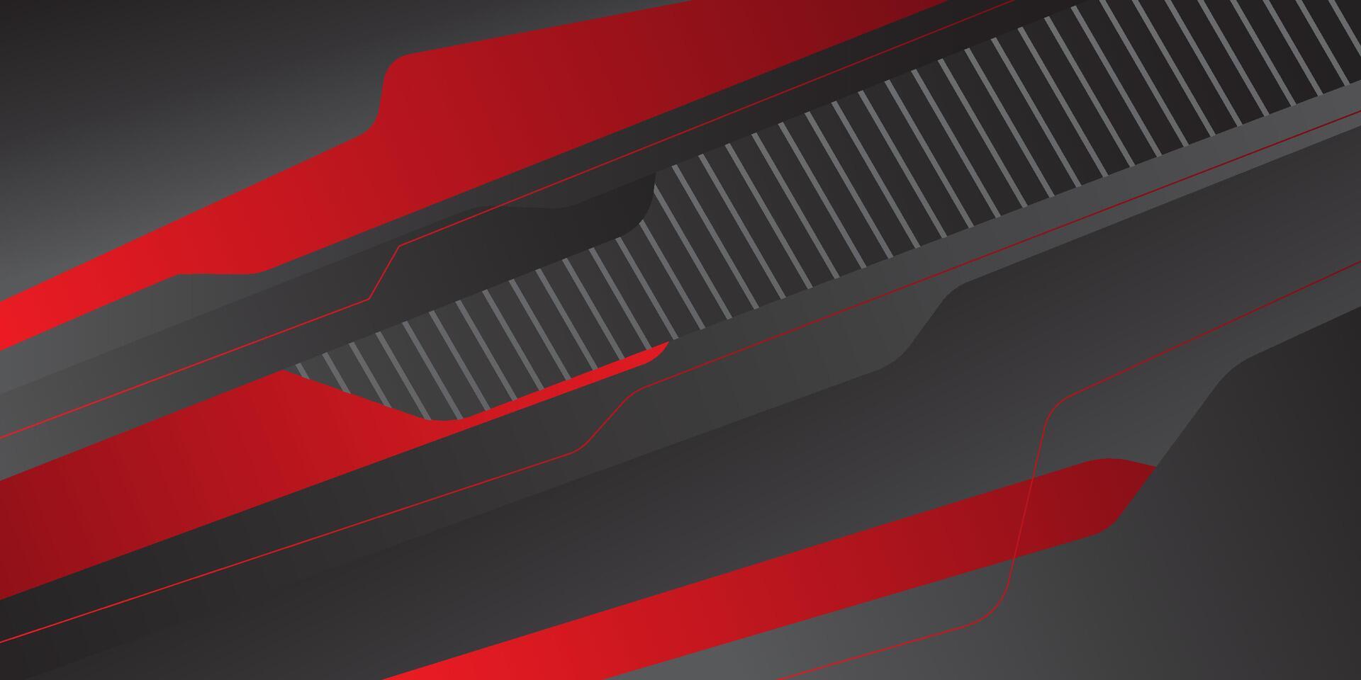 Abstract Grey And Red Dynamic Gradient Background With 3d Overlapping Look And Simple Square