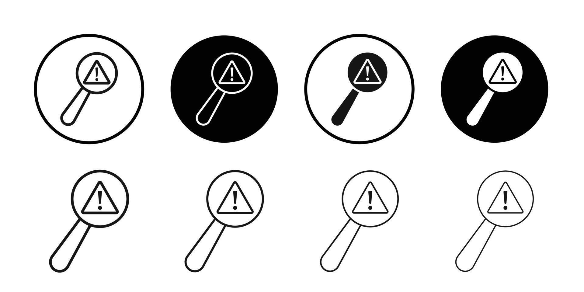 Problem Identification Icon Logo Sign Set Outline 53142958 Vector Art