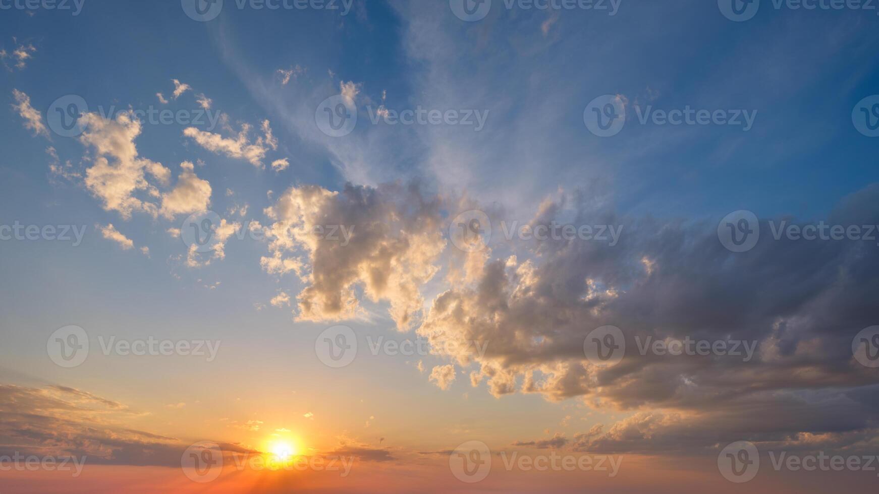 Sunset sky background 53168591 Stock Photo at Vecteezy