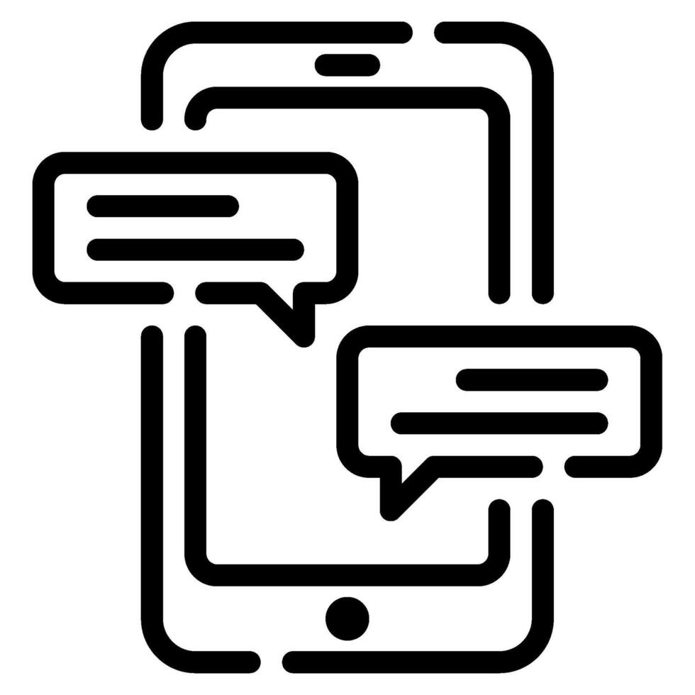 mensajes de texto icono para web, aplicación, infografía, etc 53172186 Vector en Vecteezy