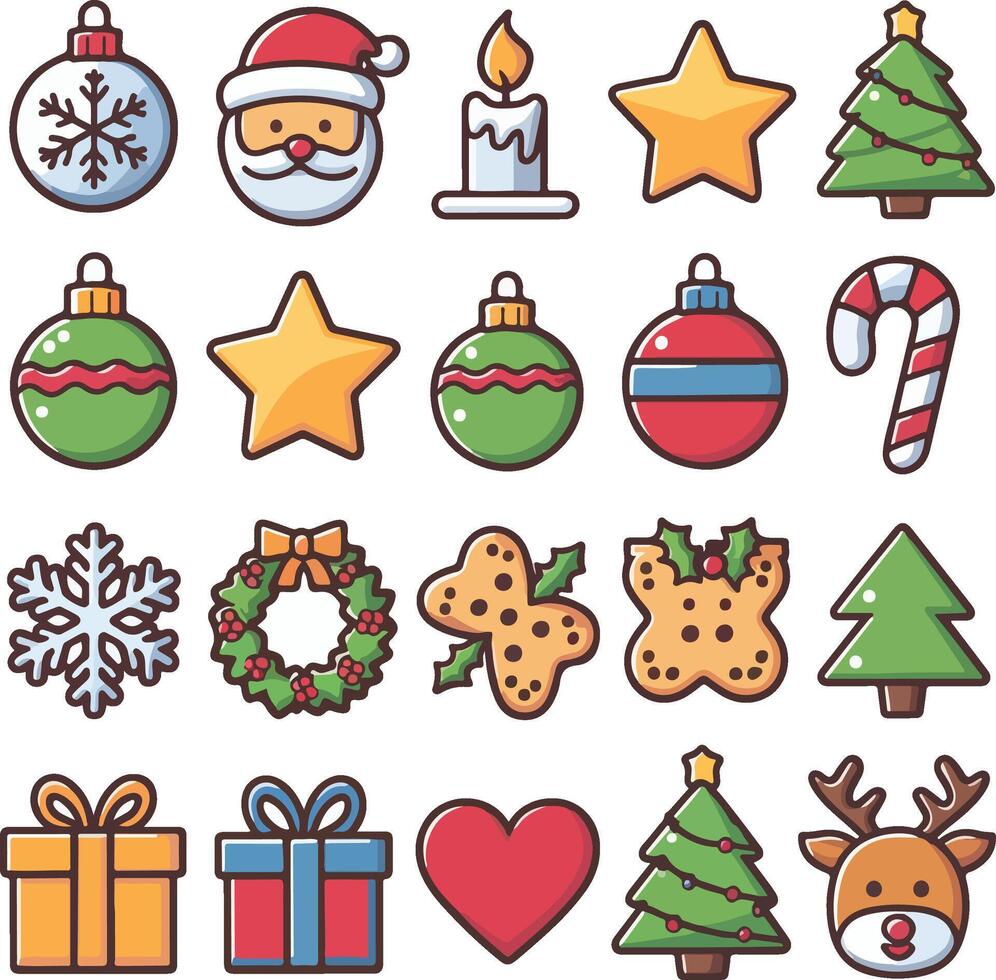 Playful Holiday Icon Pack 53172627 Vector Art at Vecteezy