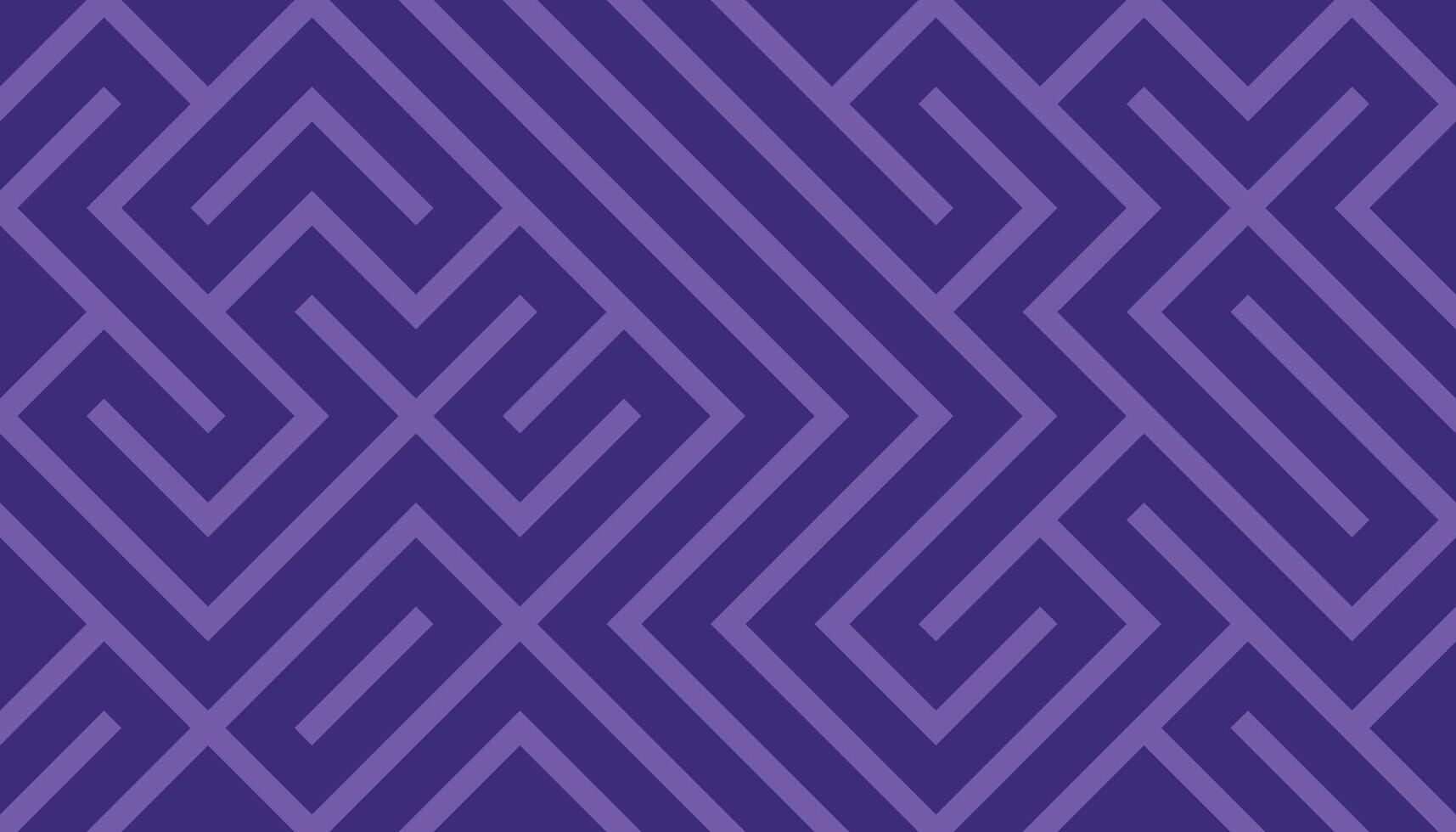 Purple and Violet Geometric Maze Pattern Background with Abstract ...