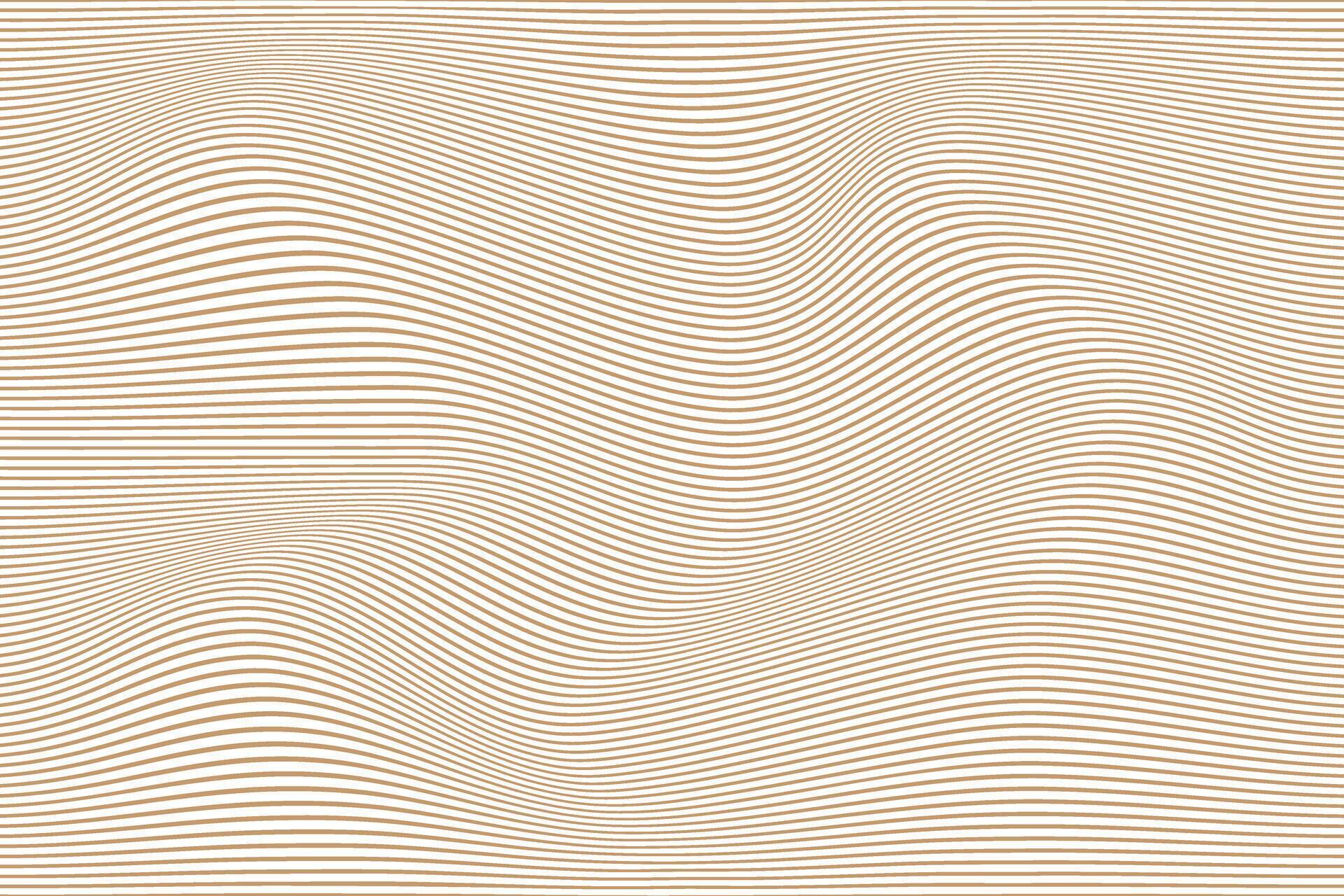 Simple Abstract Dark Brown Color Horizontal Line Wavy Distort Pattern A Brown Background With
