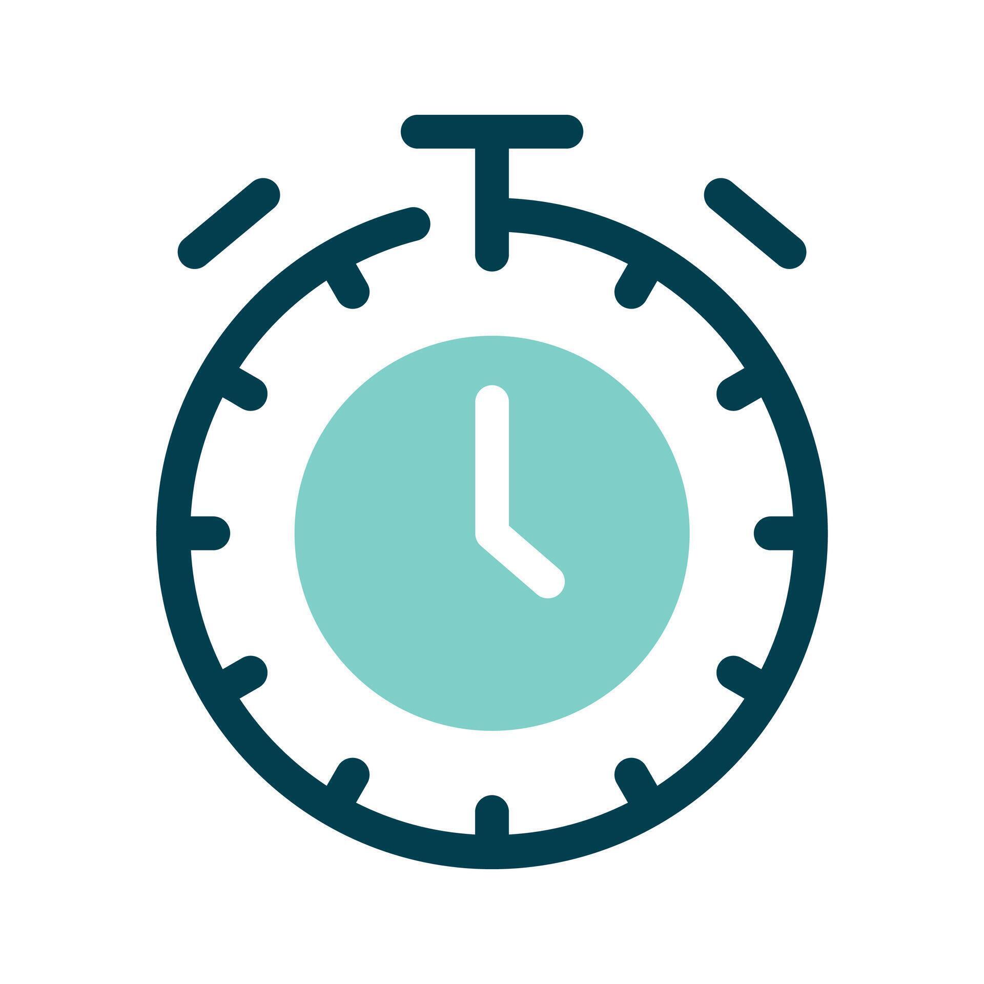 A circular timer symbolizing time management or countdowns 53220138 ...