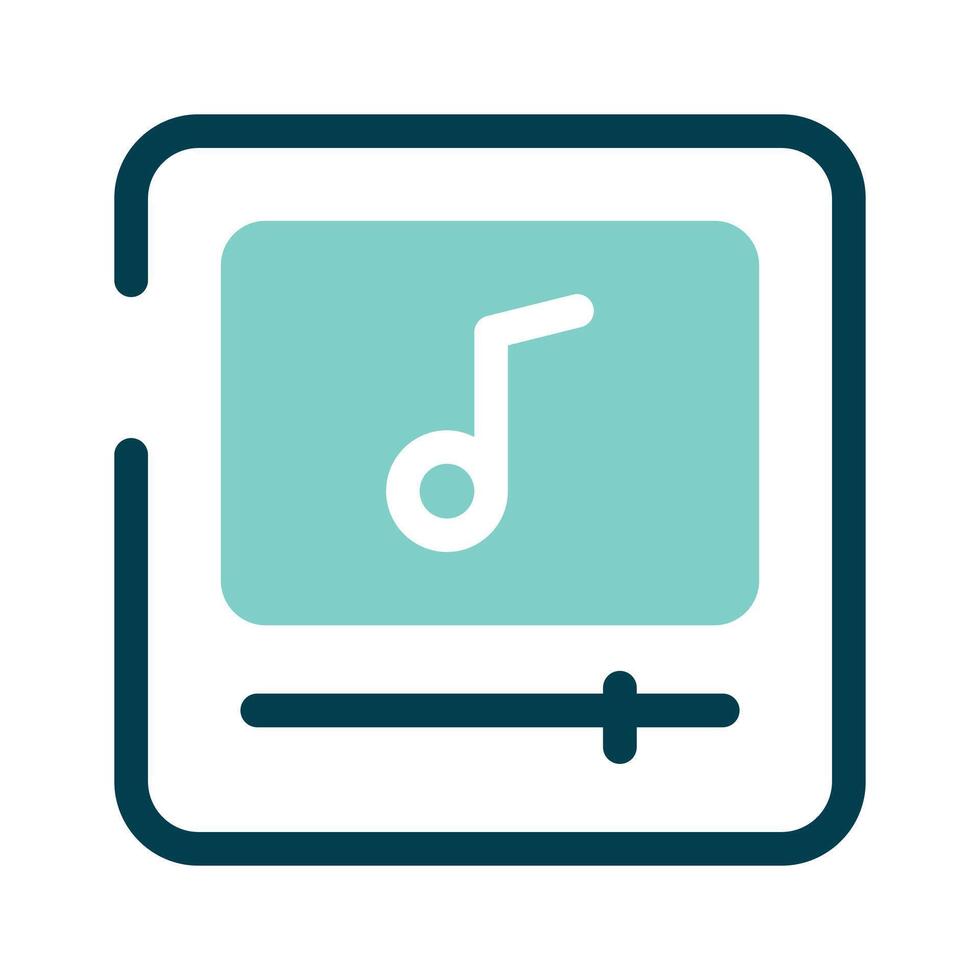 A music player interface representing playback and song control ...