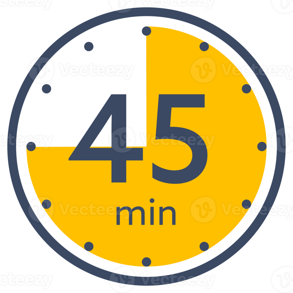 Set Of Timer And Stopwatch Icons Countdown Symbol Kitchen Timer Icon