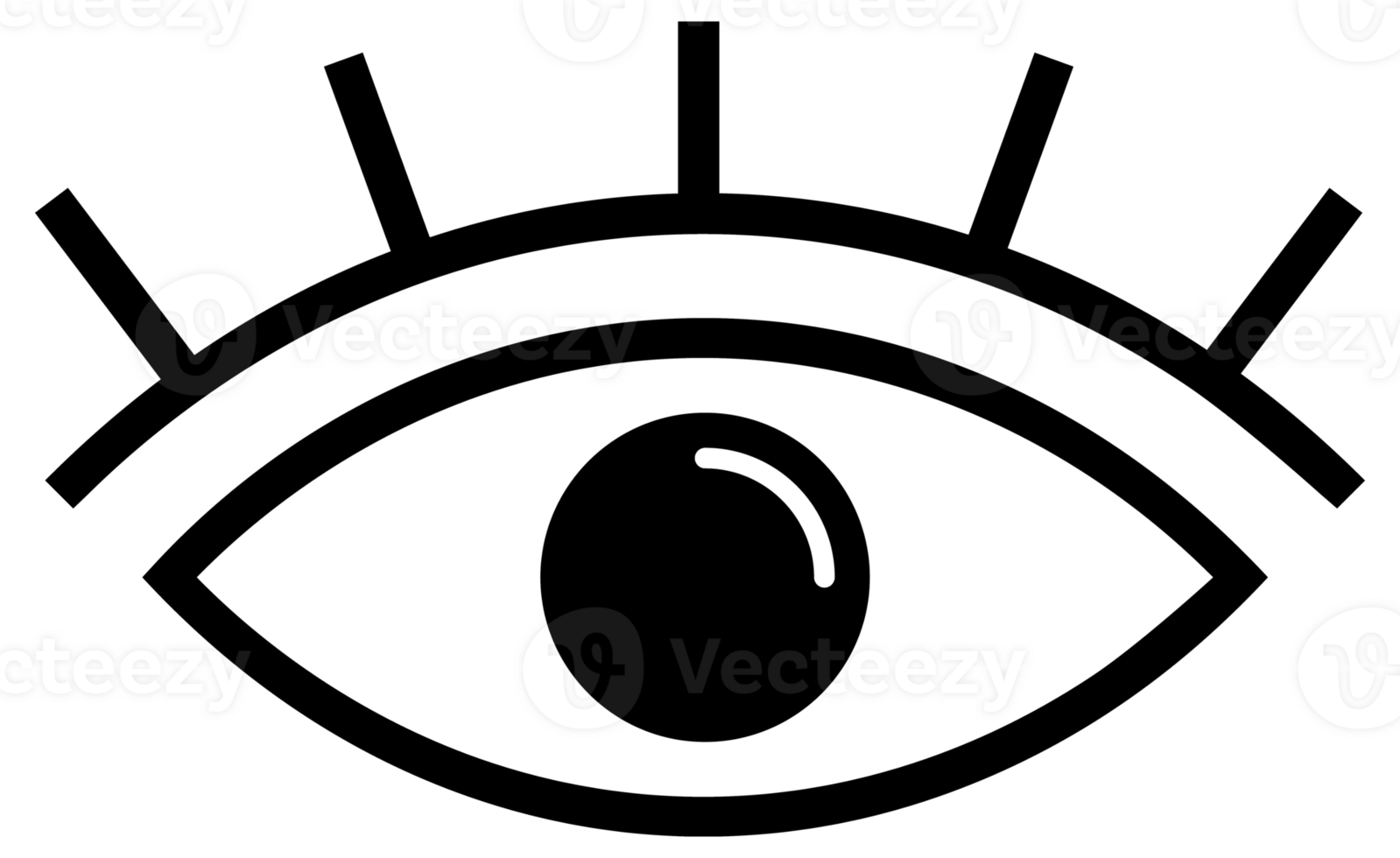 See and unsee eyes icon set. Hide and unhide symbol. Sensitive content. stock illustration ...