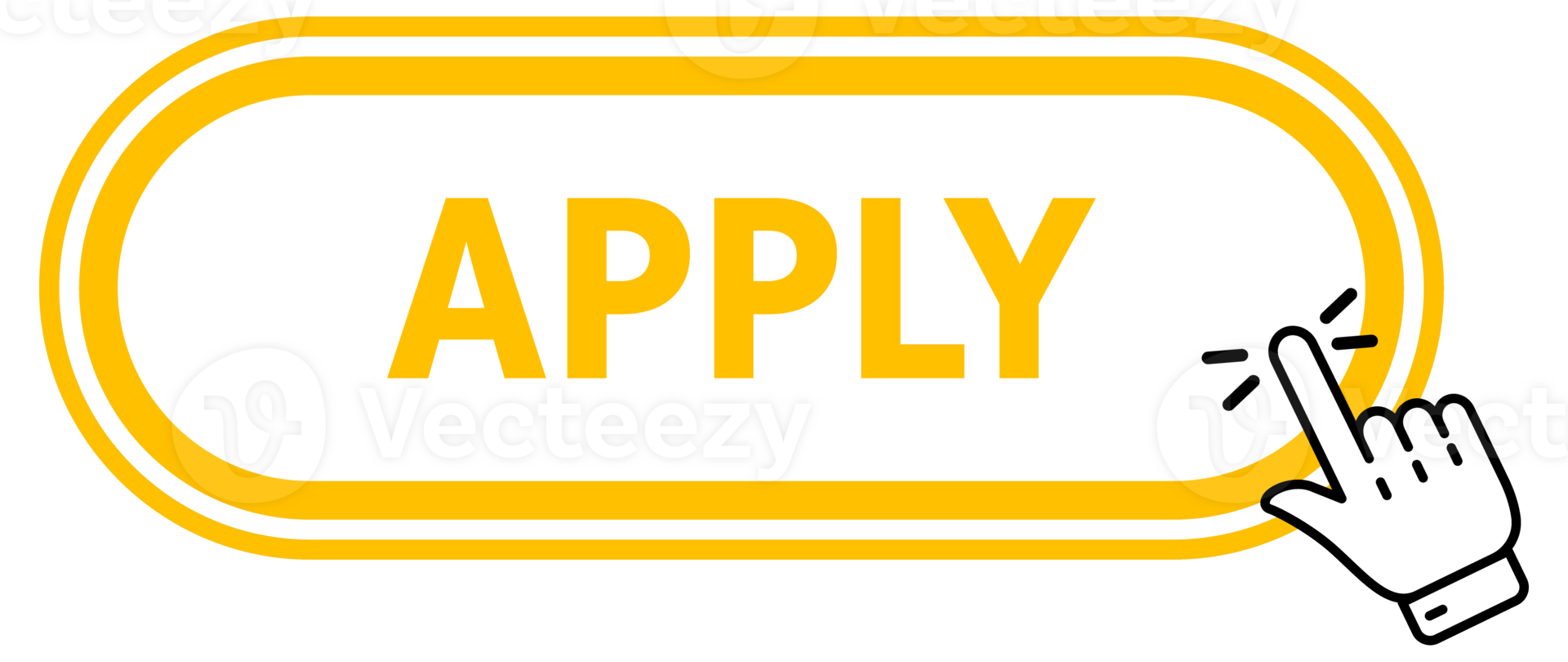 Apply Button With Pointer Clicking Web Button Finger Pressing Click To Apply Now Concept